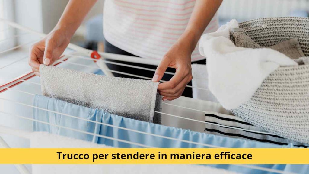 Stendere i panni in casa: se usi queste attenzioni li avrai sempre ...